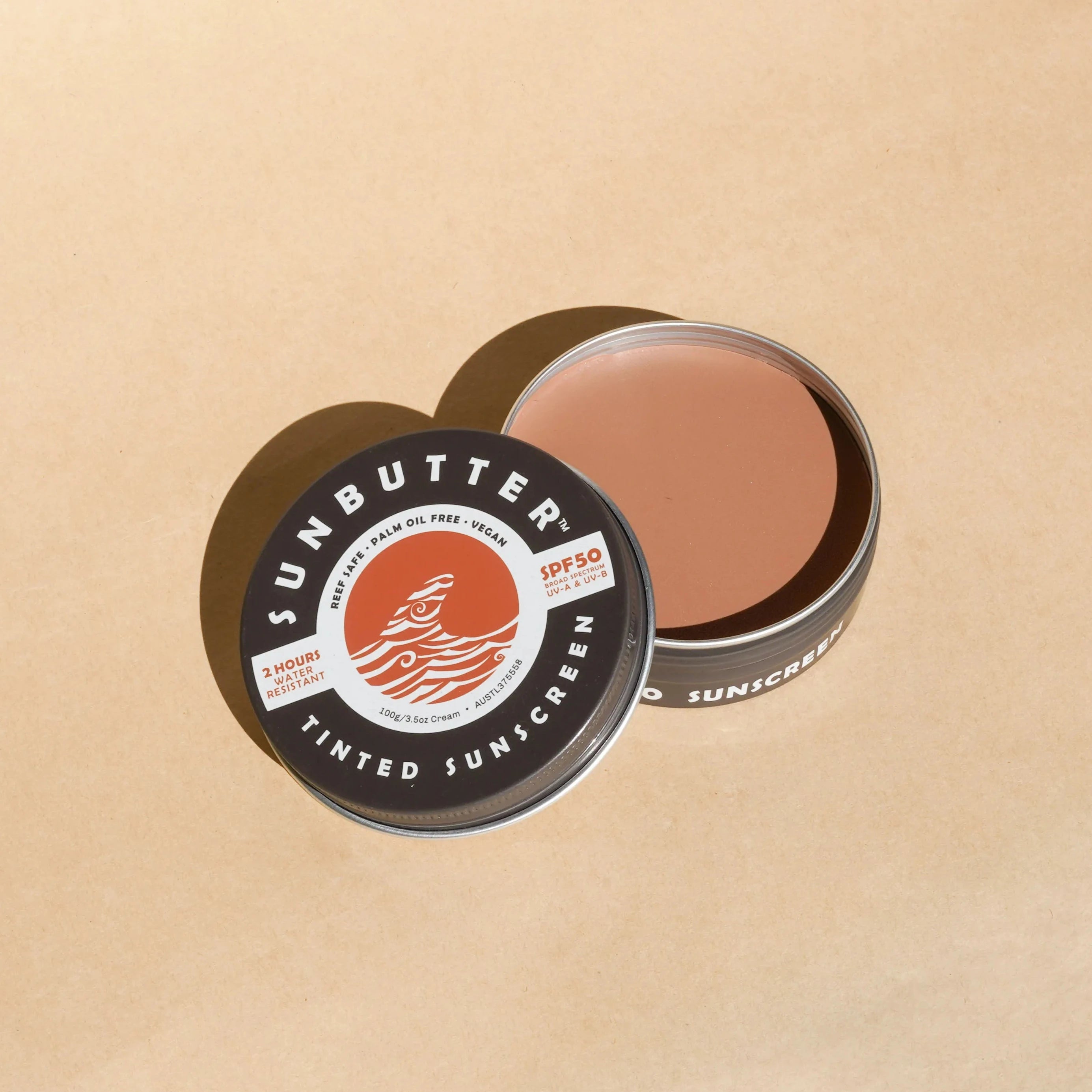 SunButter Tinted SPF50 Reef Safe Face Sunscreen – SunButter Skincare